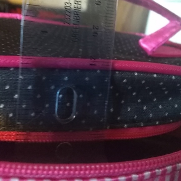 Xin | Bags | Sexy Satin Hot Pink Color Travel Train Case | Poshmark